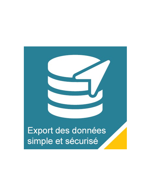 Export des données simple et sécurisé